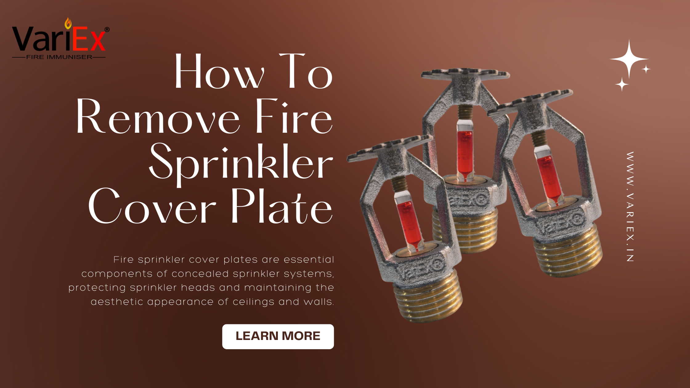 How To Remove Fire Sprinkler Cover Plate