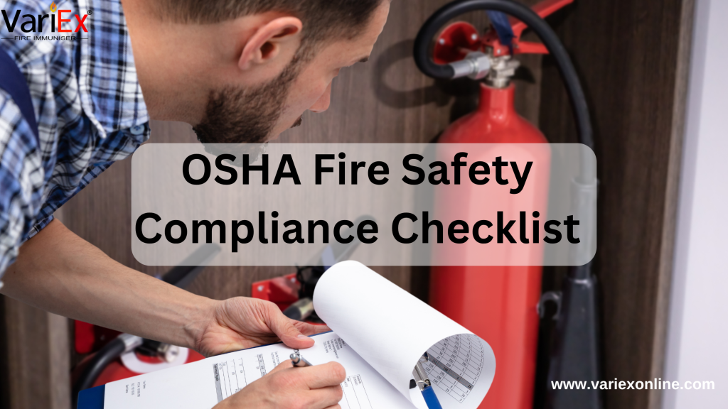 OSHA Fire Safety Compliance Checklist
