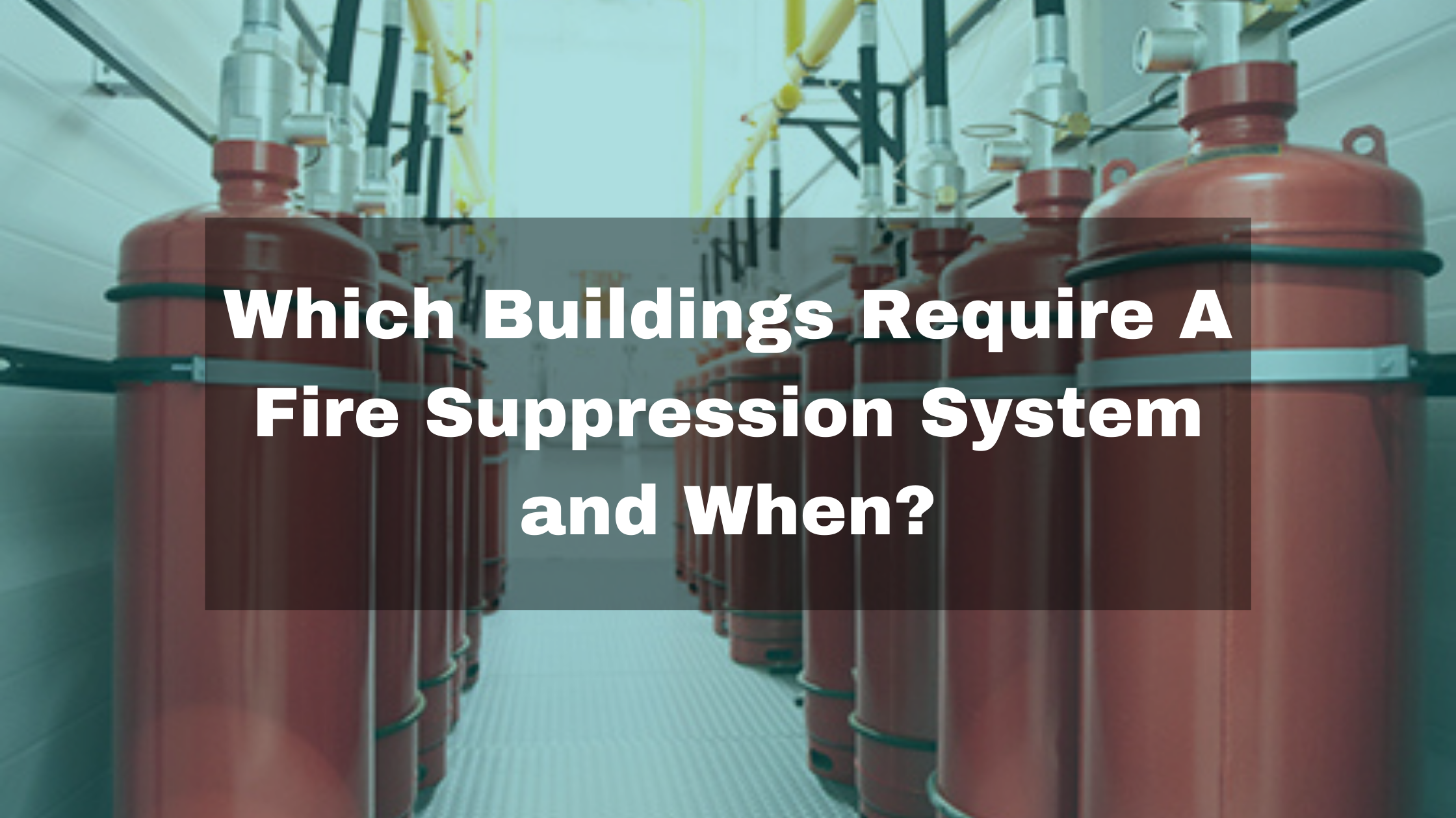 Which Buildings Require A Fire Suppression System and When? - VariEx
