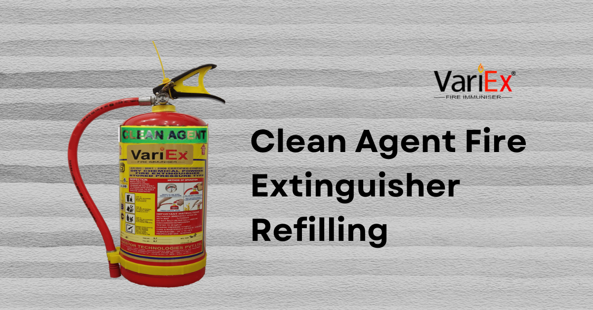 Clean Agent Fire Extinguisher Refilling