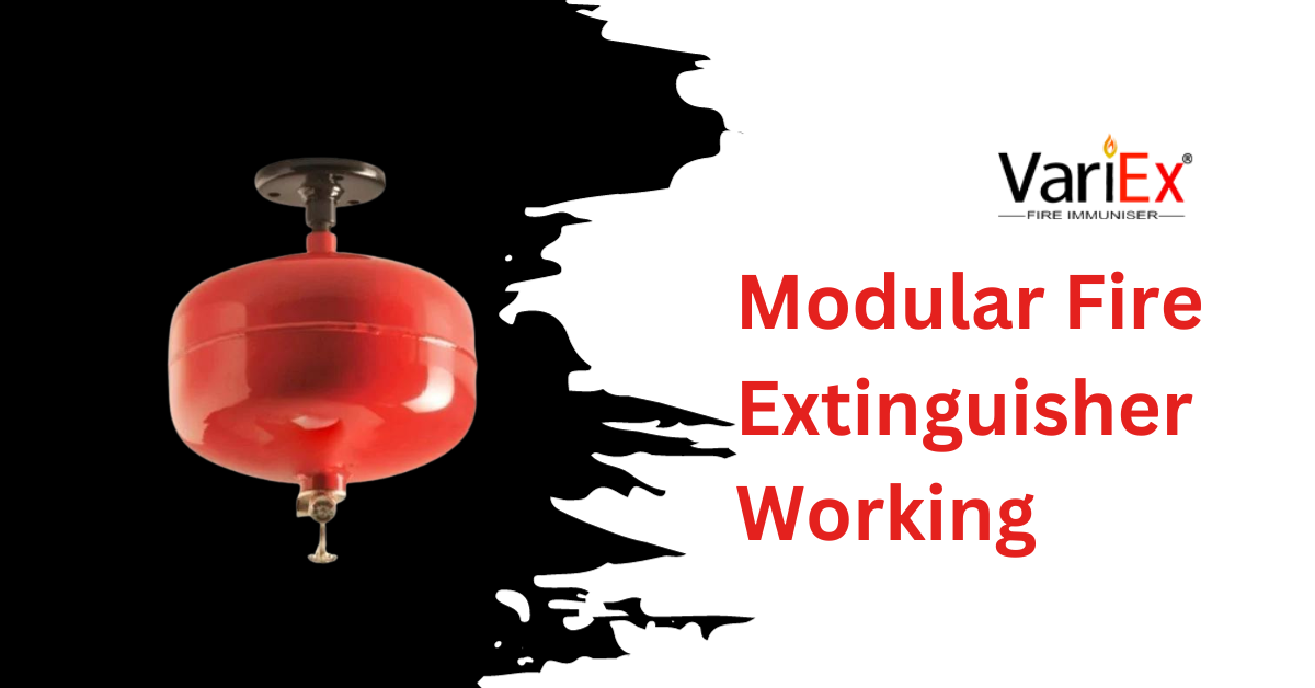 Modular Fire Extinguisher Working