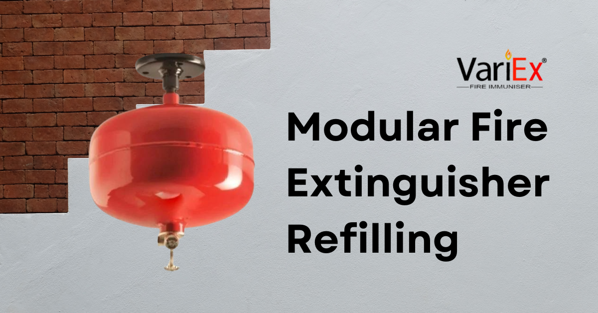 Modular Fire Extinguisher Refilling