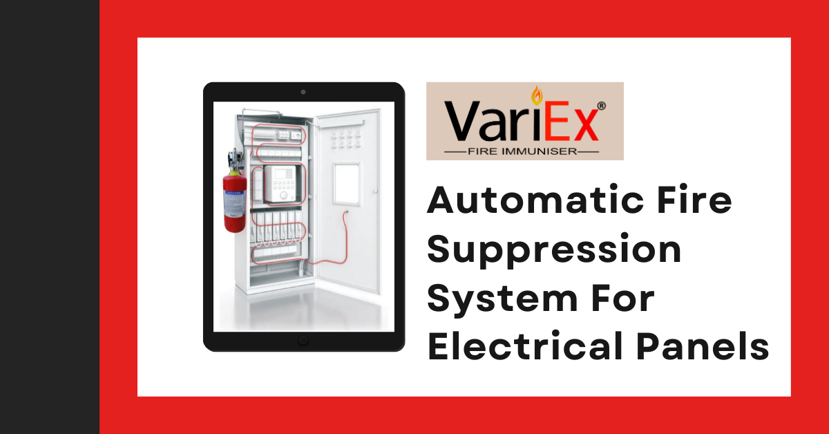 Automatic Fire Suppression System For Electrical Panels