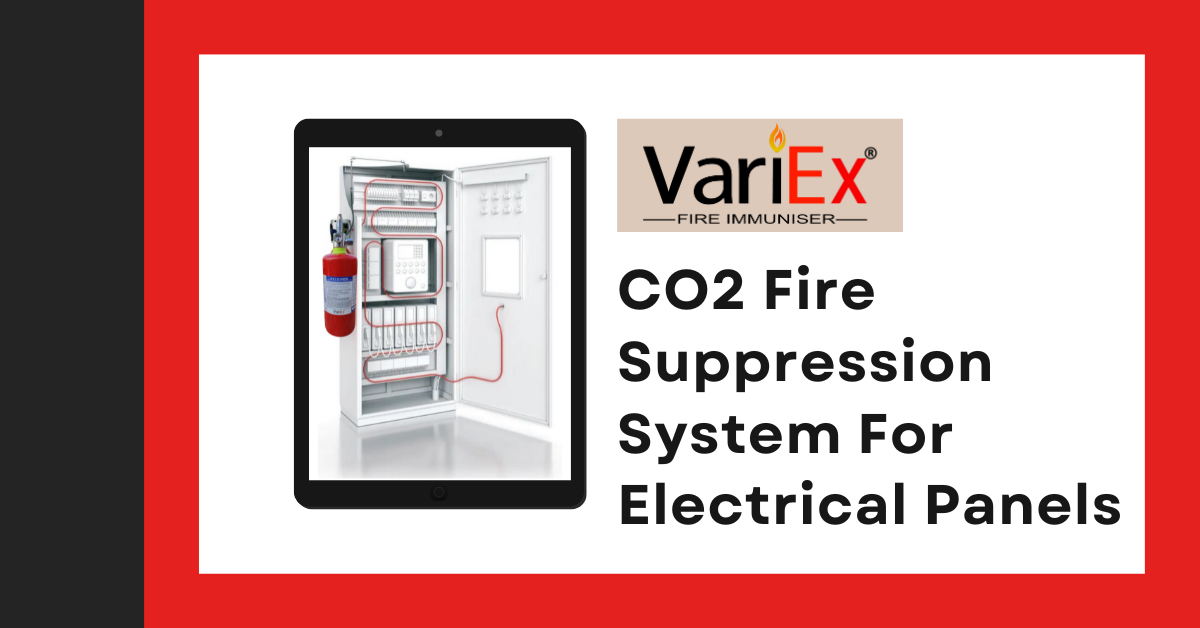 CO2 Fire Suppression System For Electrical Panels