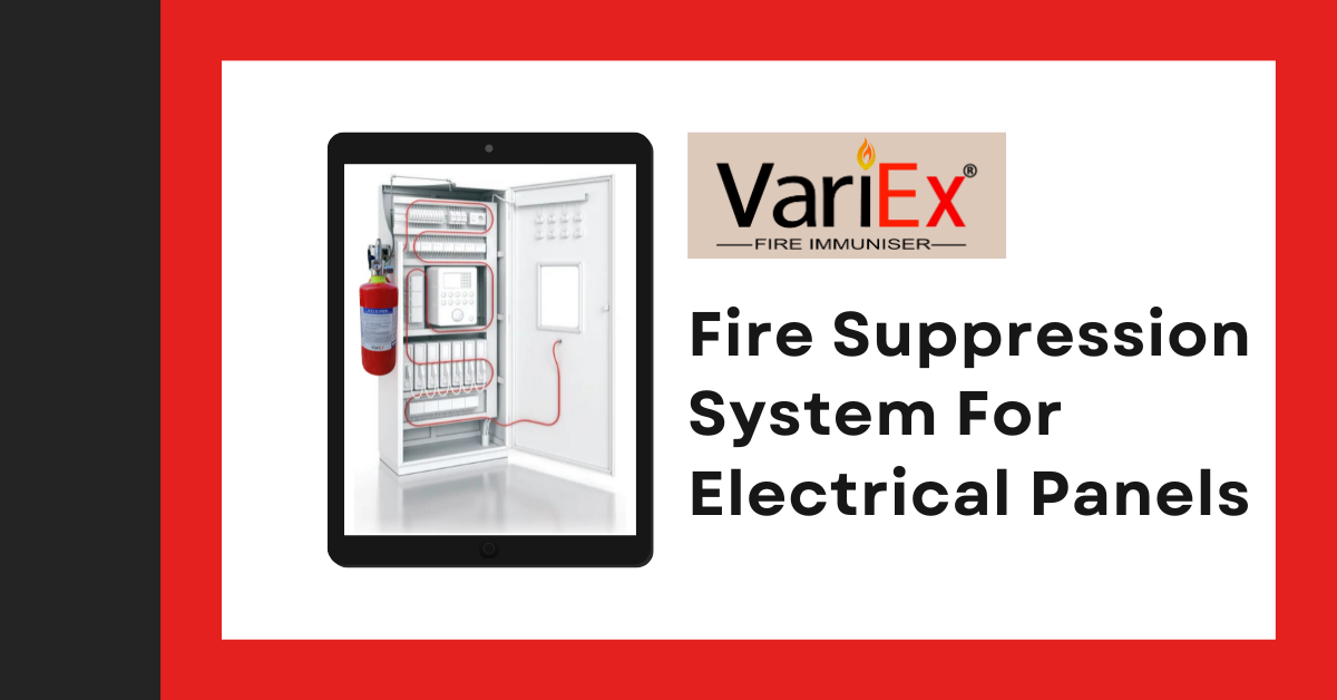 Fire Suppression System For Electrical Panels