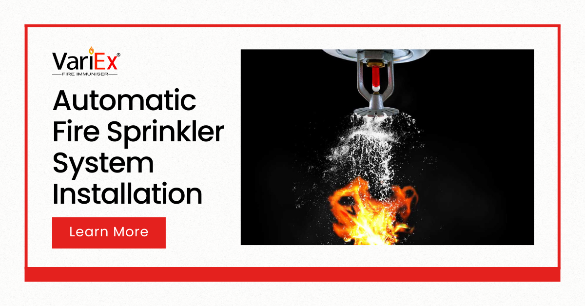Automatic Fire Sprinkler System Installation